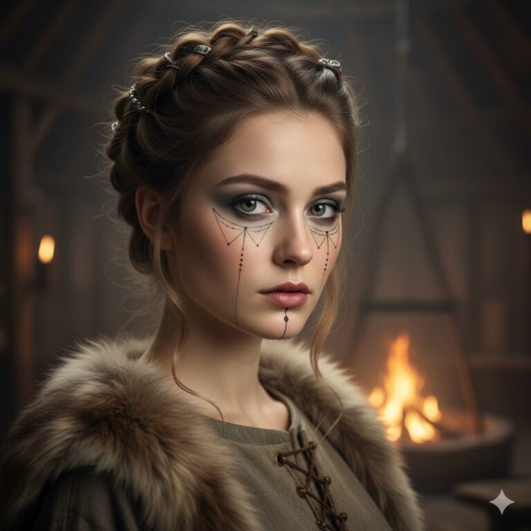 Maquillage Viking : Guide Complet 2025 (30+ Idées + Tutoriels)